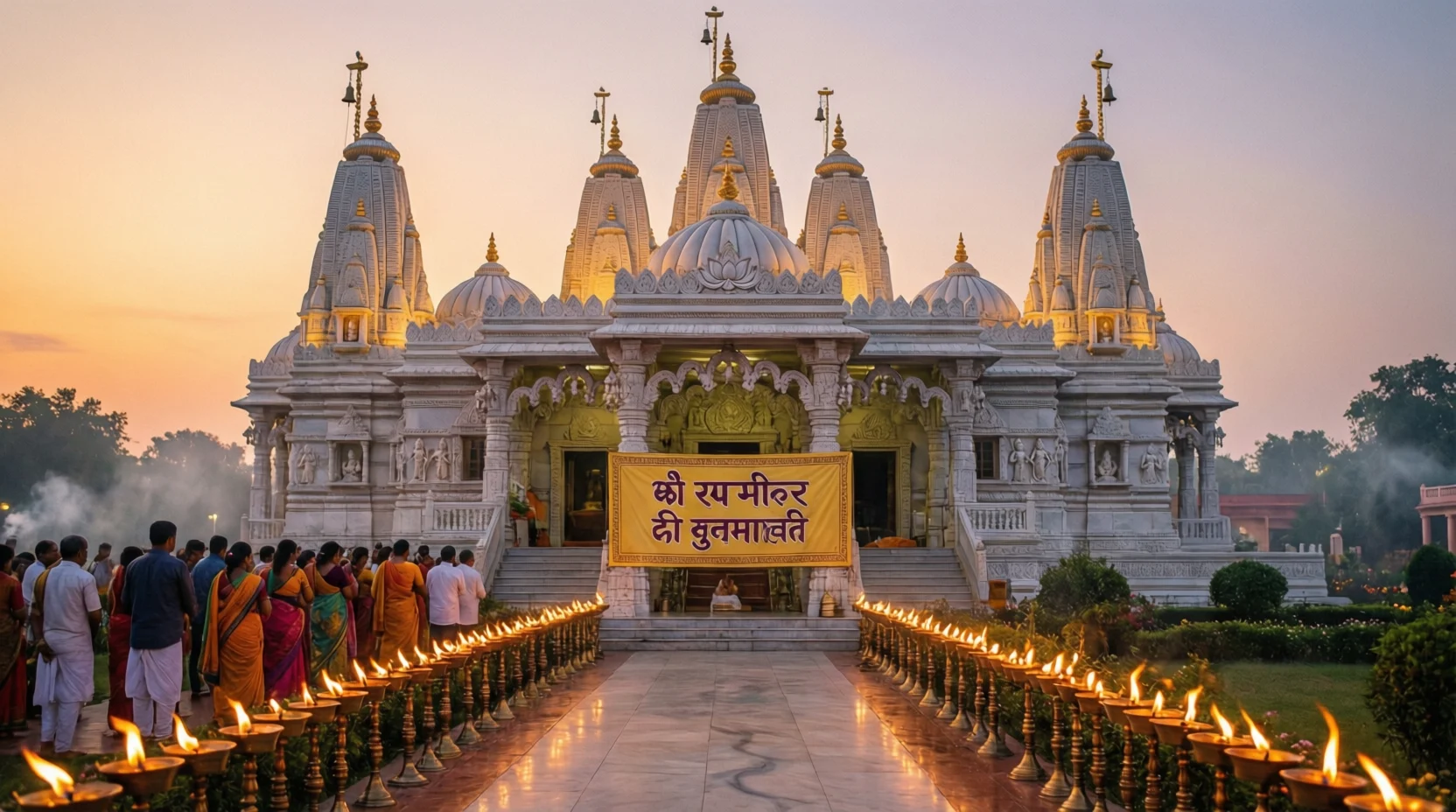 968+ Ayodhya Ram Mandir Wishes Photo HD For 2025