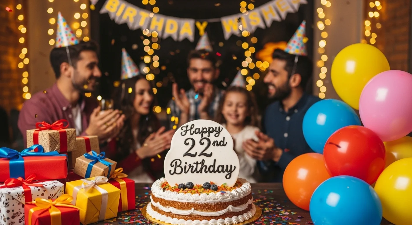 Amazing 22nd Birthday Wishes to Make the Day Unforgettable for 2026